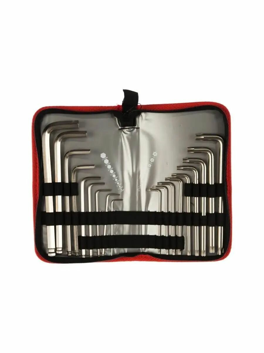 ЗУБР 9 шт, набор имбусовых ключей (27463-H18)