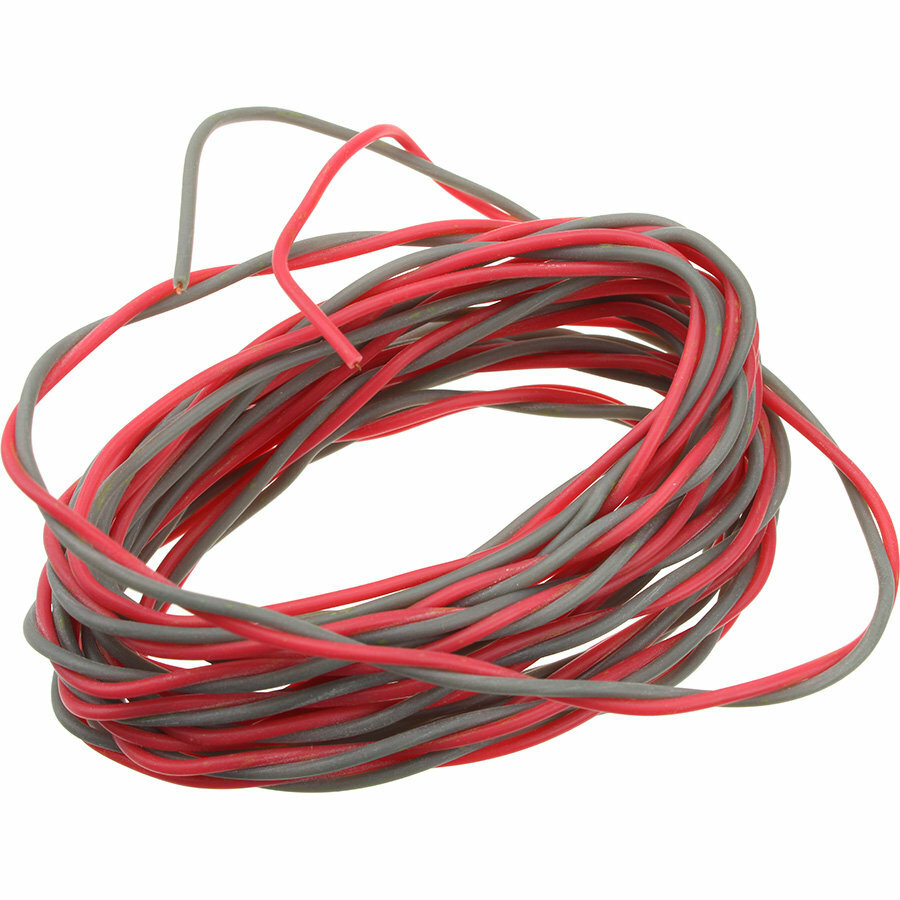 Провод монтажный 0,5мм2 2 цветов по 3 метра