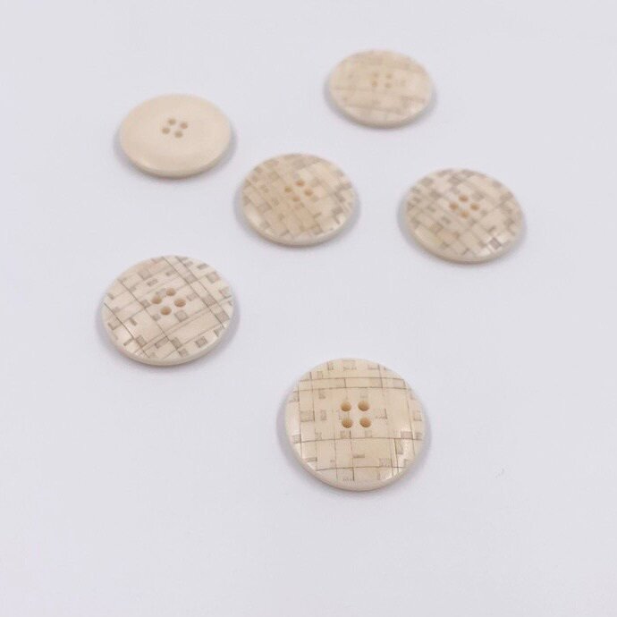 Пуговица из кости 1 шт 22 мм