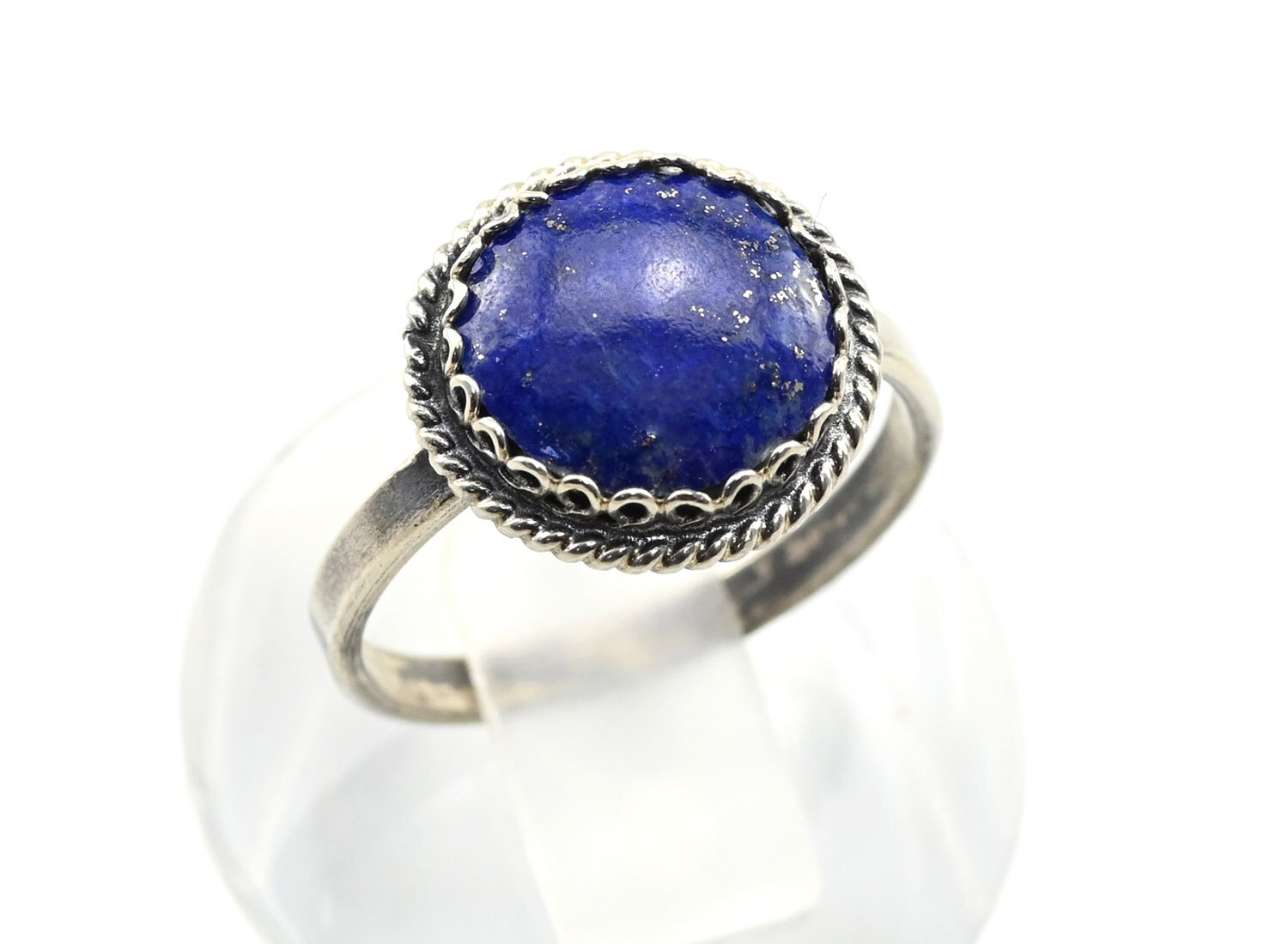 Кольцо, лазурит
