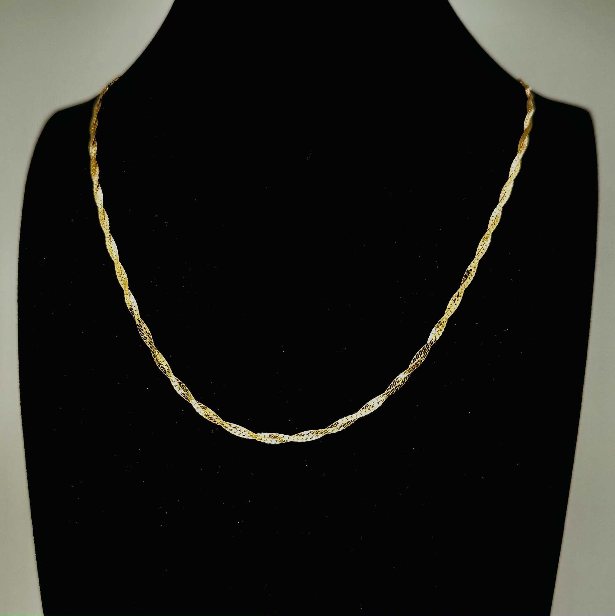 Цепь серебро, 925 проба, золочение