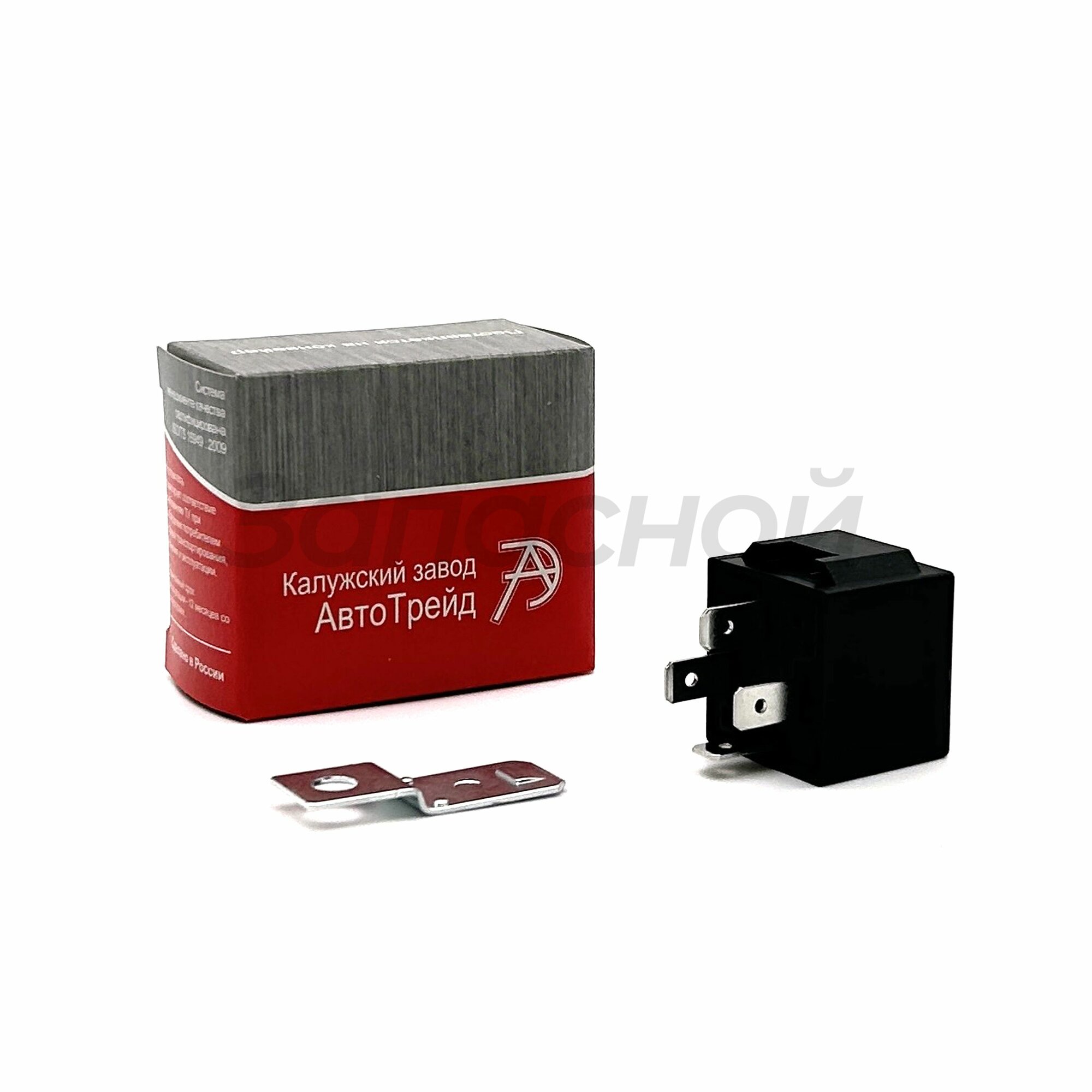 Реле универсальное 4-ех контактное (12В 40А с кронштейном) - АвтоТрейд арт. 754.3777