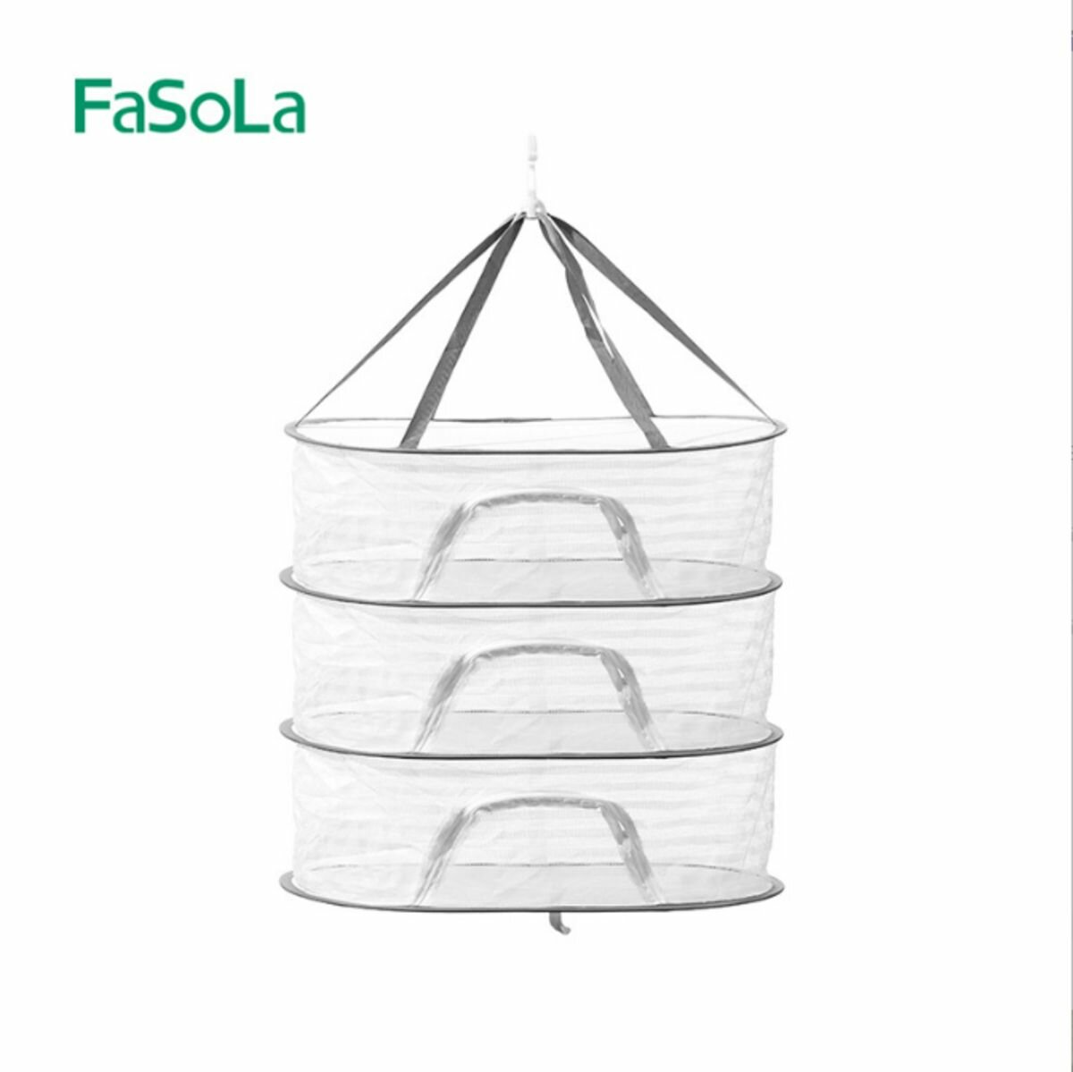 Сушилка складная FaSoLa для овощей и фруктов и рыбы