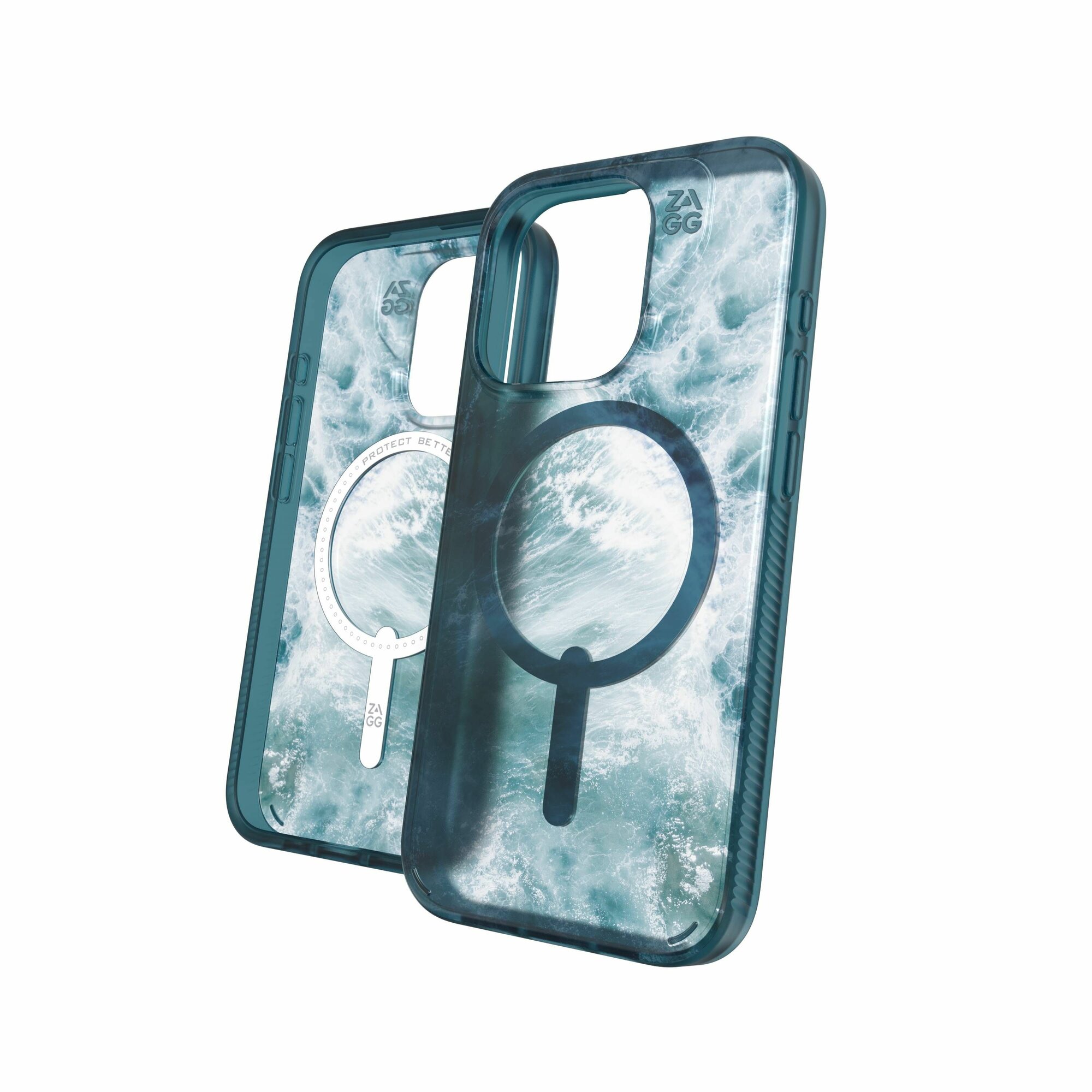 Чехол ZAGG Milan Snap для iPhone 15 Pro Max 6.7" - Ocean Blue