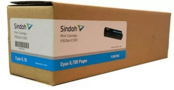 Тонер-картридж Sindoh P300T6KC-W, голубой