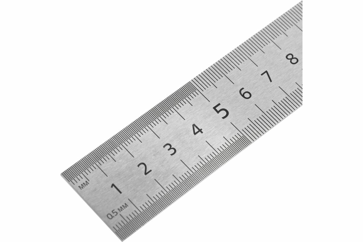 СТАММ Линейка 100см стальная ПВХ чехол с европодвесом ЛН-30534