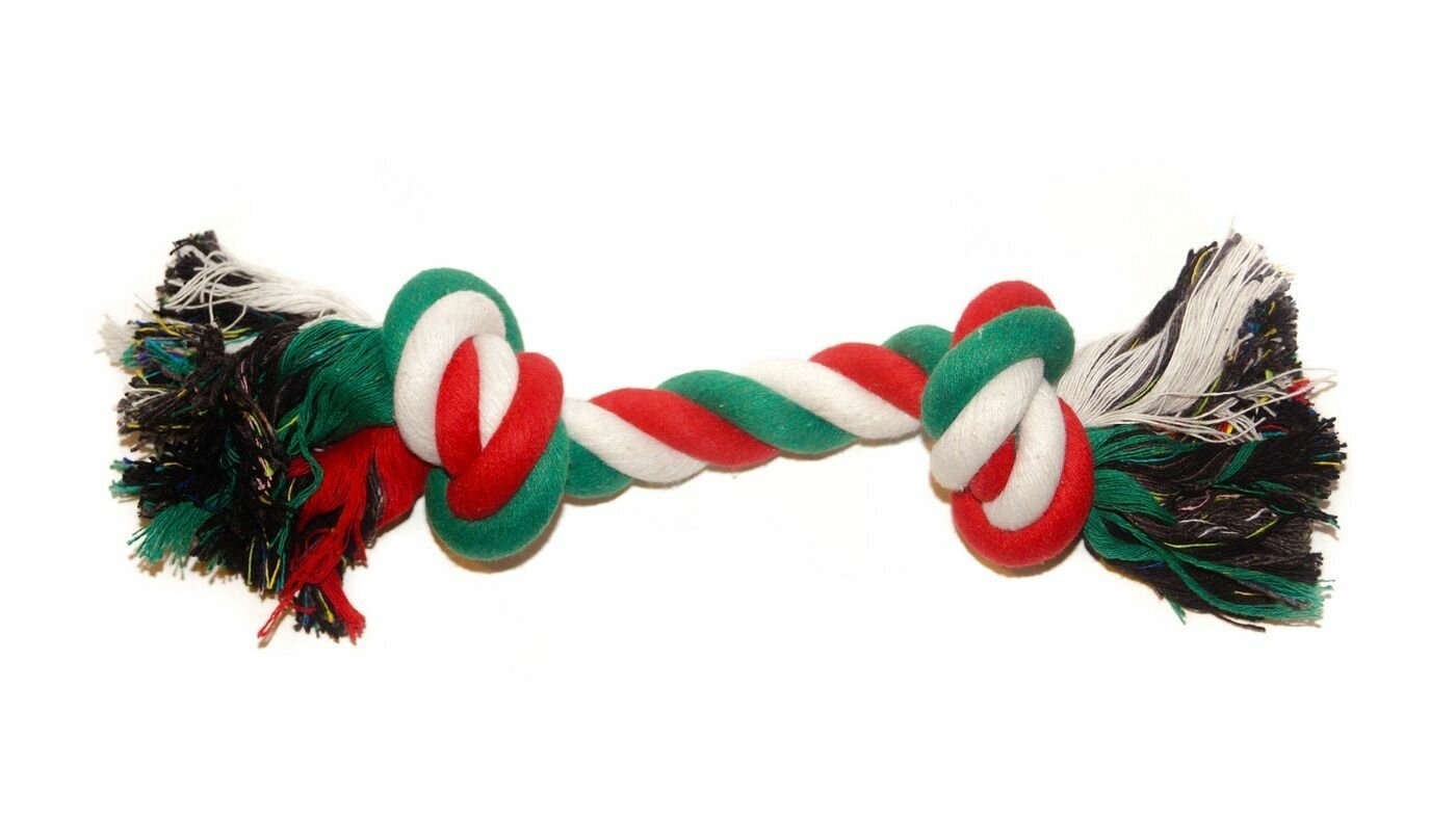 Игрушка N1 Грейфер веревка с двумя узлами для собак ГР12024-1, 20см