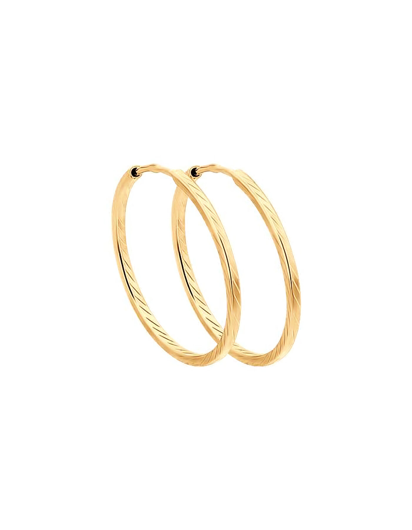 Серьги конго, серебро, 925 проба, золочение