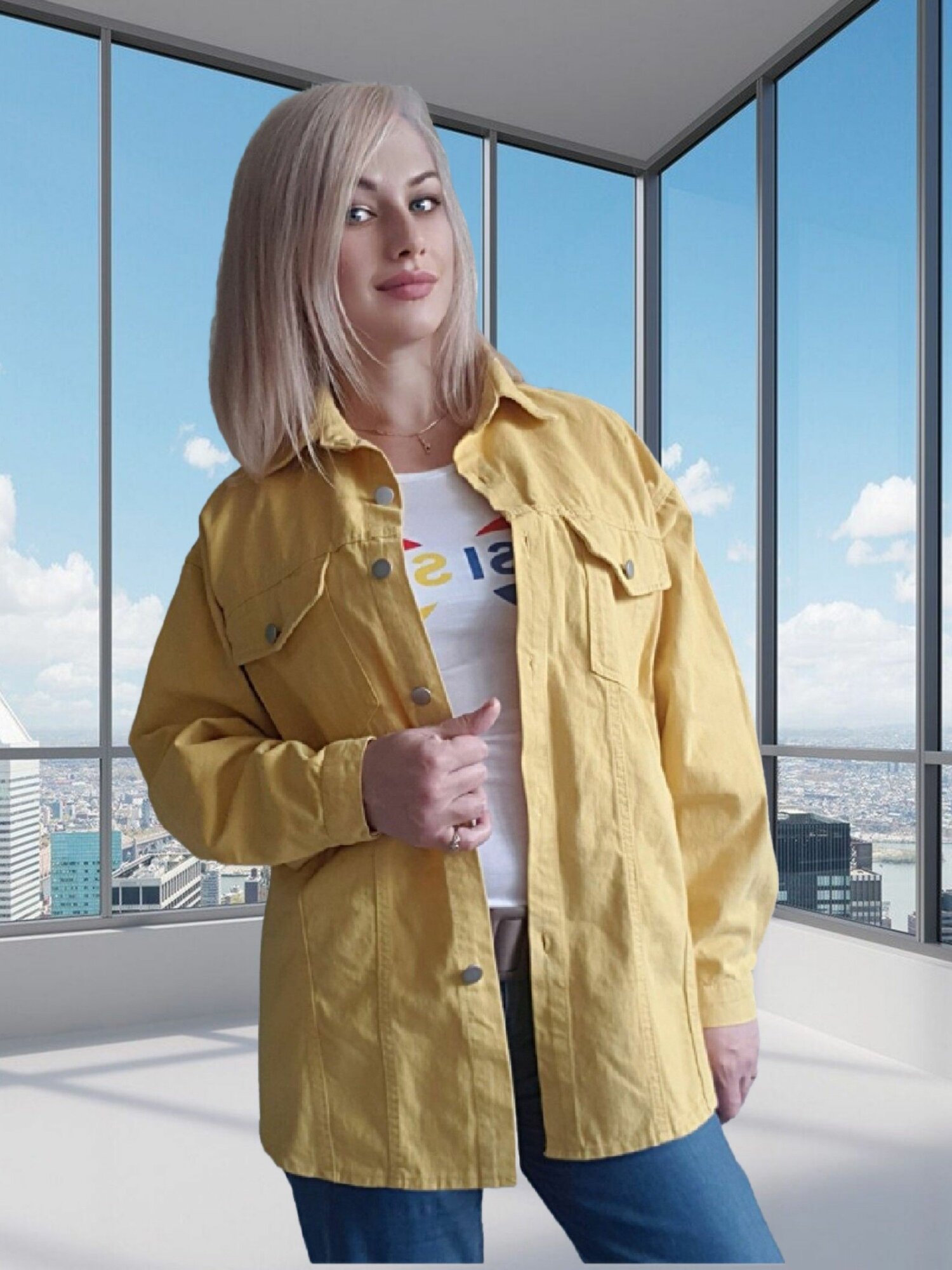 Куртка джинсовая  Базовая коллекция