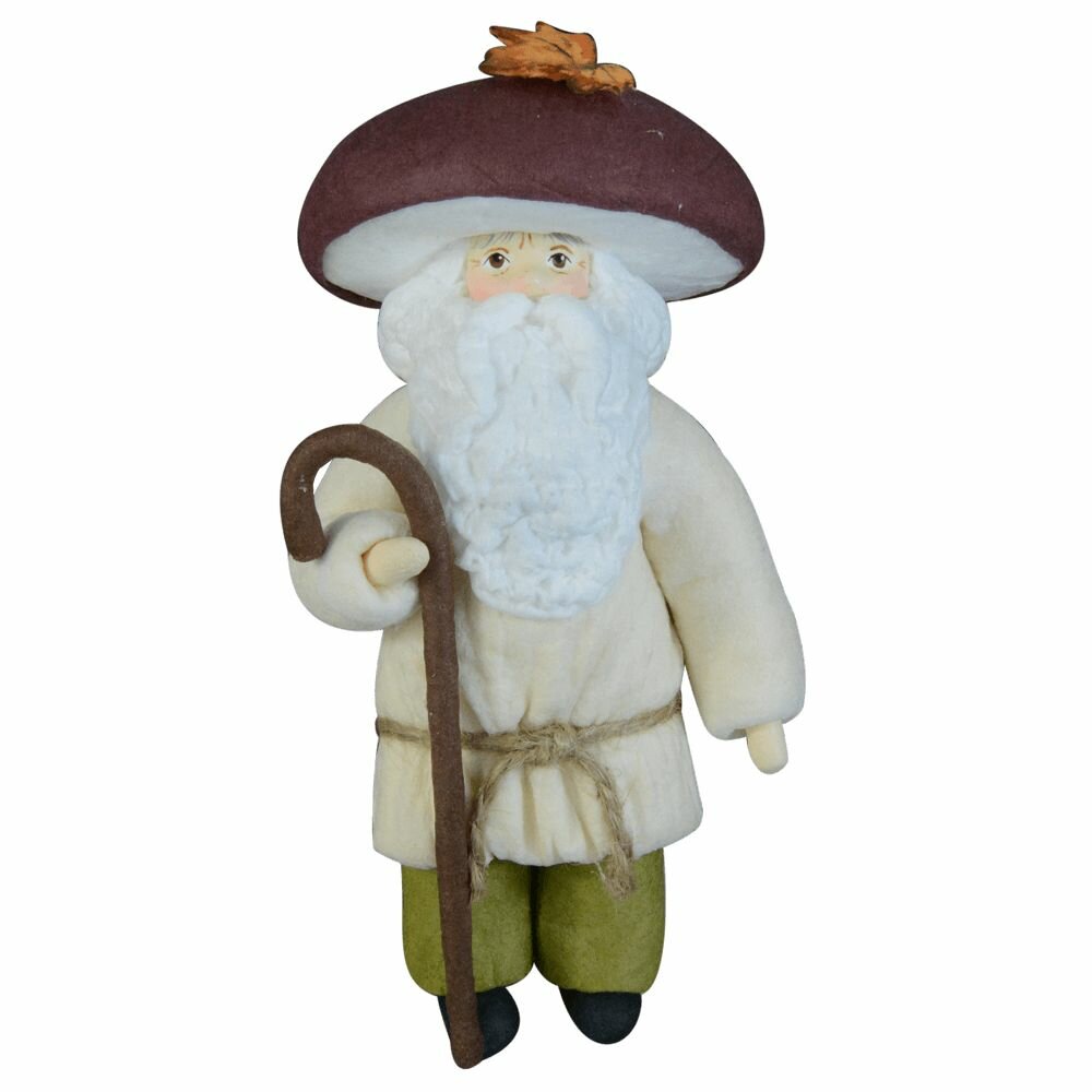 Игрушка на елку Старичок-боровичок (вата) 12см