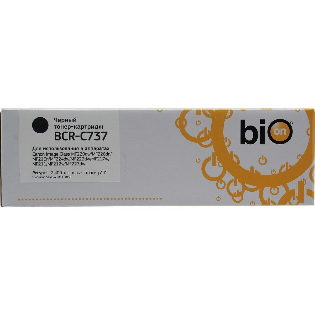 Картридж Bion BCR-C737 для Canon MF211/212w/216n/217w/226dn/229dw
