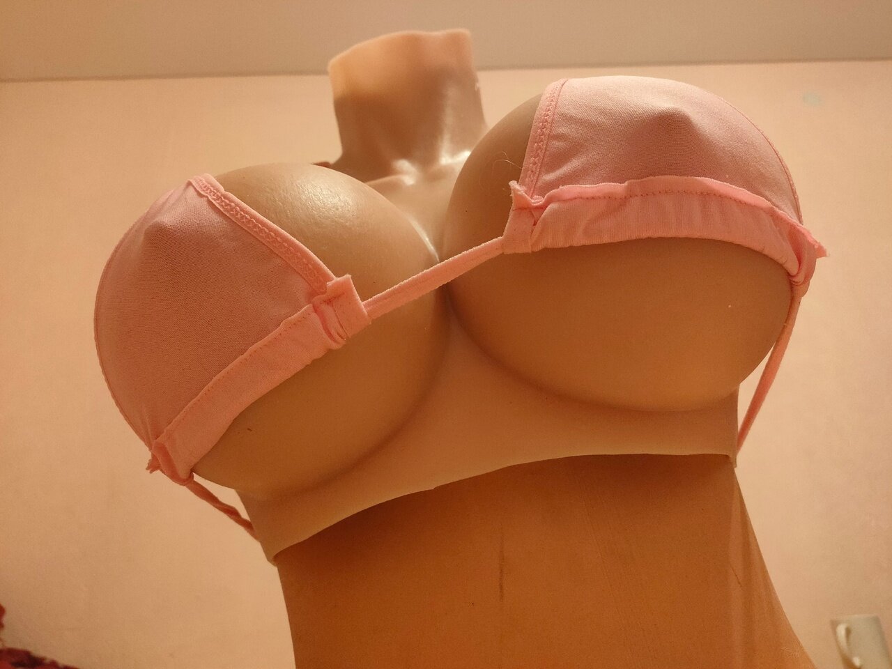 Грудь силиконовая искусственная накладная. Размер G