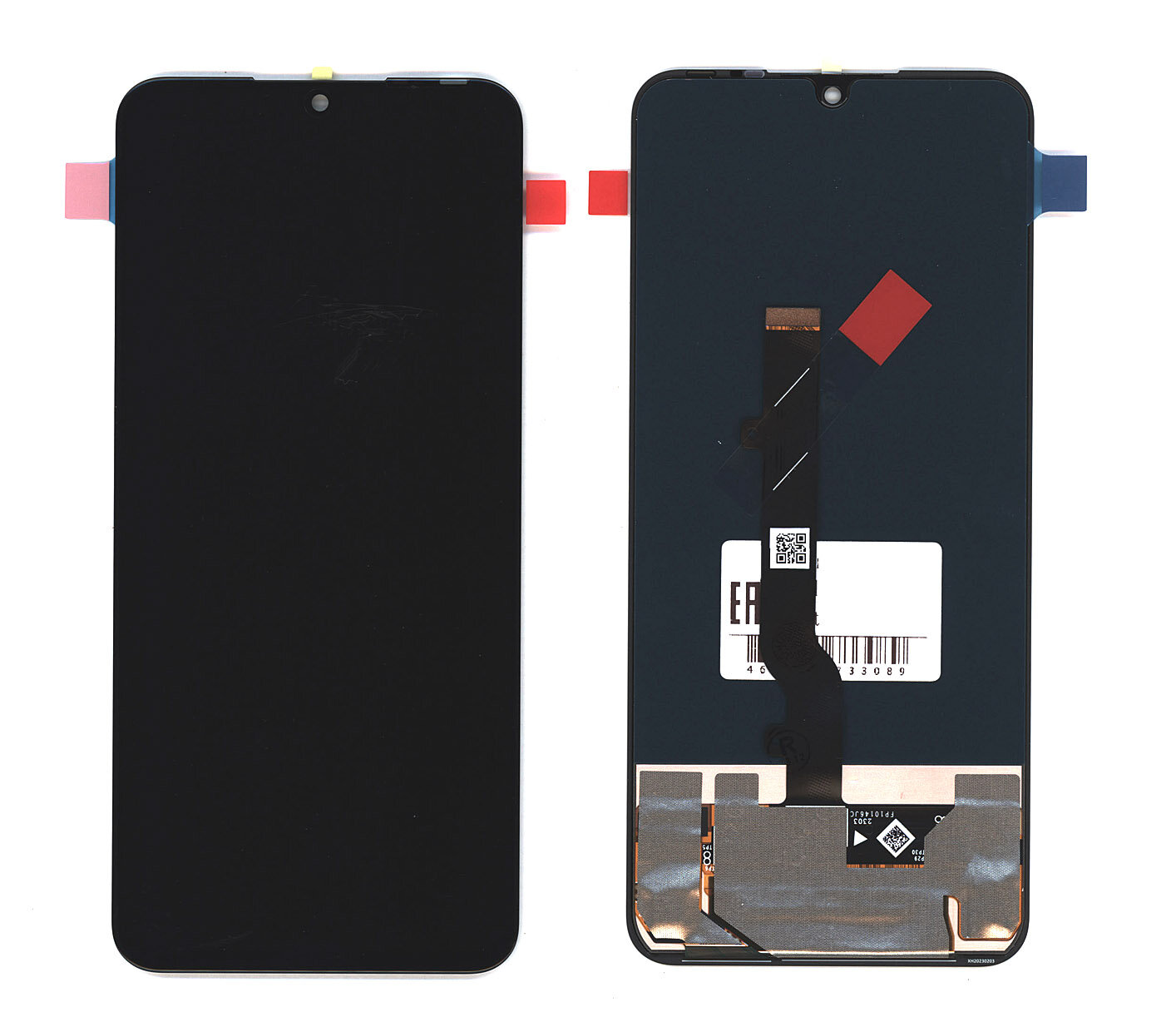 Дисплей (модуль) для телефона Infinix Note 12 Pro, Note 12 (2023), в сборе с тачскрином (orig lcd), черный