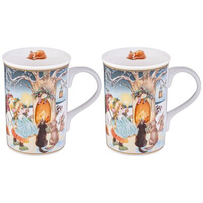 Набор кружек Lefard "christmas" 2 шт. 320 мл. (417-098)