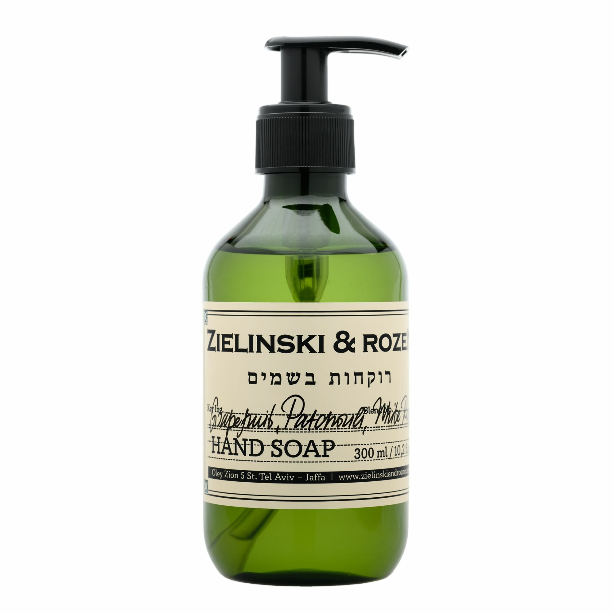 Zielinski & Rozen Жидкое мыло Грейпфрут, Пачули, Белая Роза (300мл)