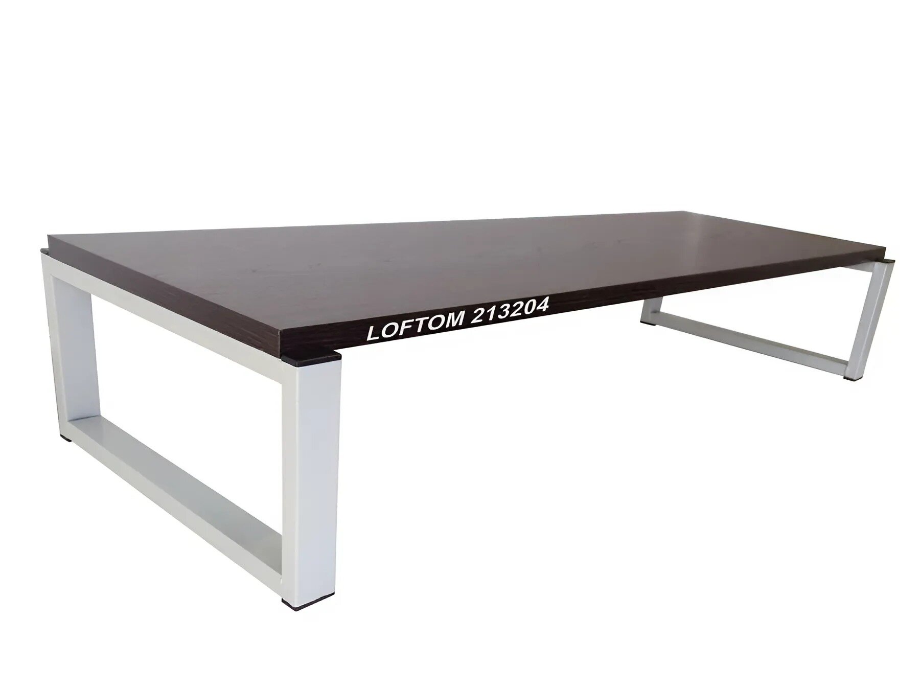 Полка для техники GARROSS "SIBERIA 213204", одна полка 30х90 см, высота 17 см, каркас серый, цвет полок венге