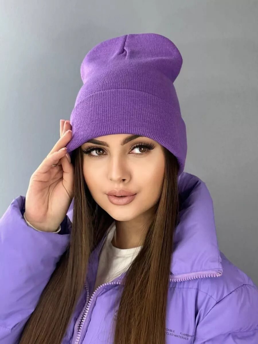 Шапка-бини Весна 2026 для женщин