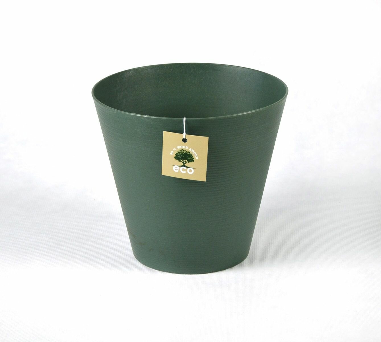 Кашпо Конус Эко 5.2л, малахит