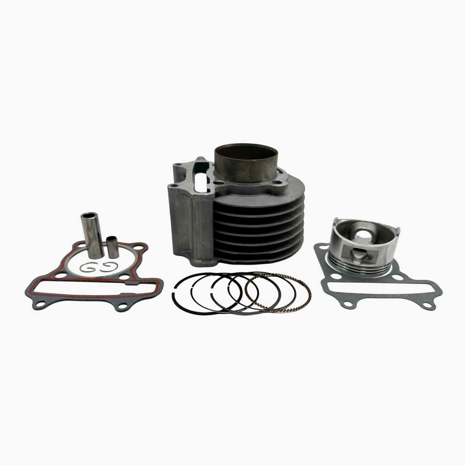 Цилиндро-поршневая группа на мотоцикл 4T GY6-150cc, 157QMJ, D57.40мм, Нц-90/69мм