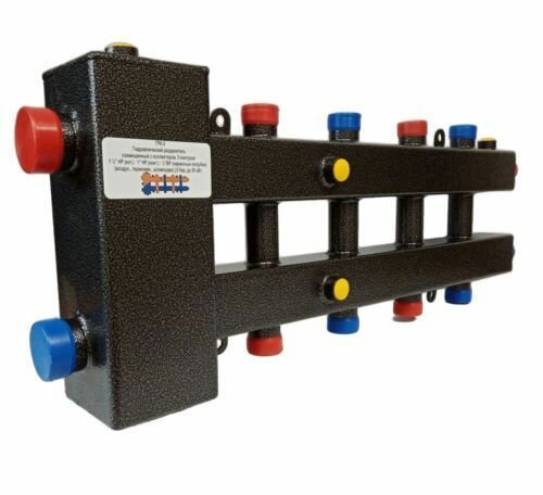 Гидрострелка (гидравлический разделитель)с коллектором Реалмаш ГРК-4М