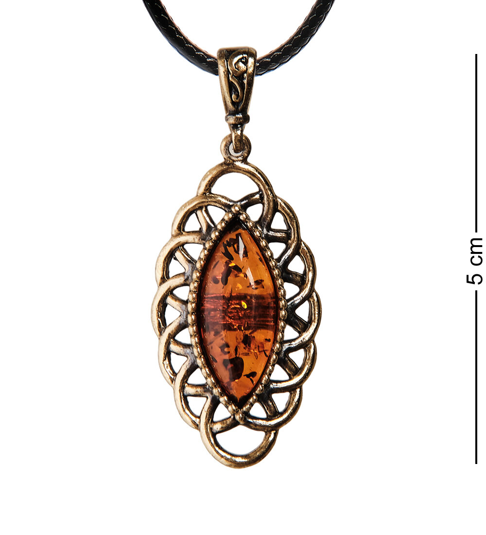Подвеска, янтарь