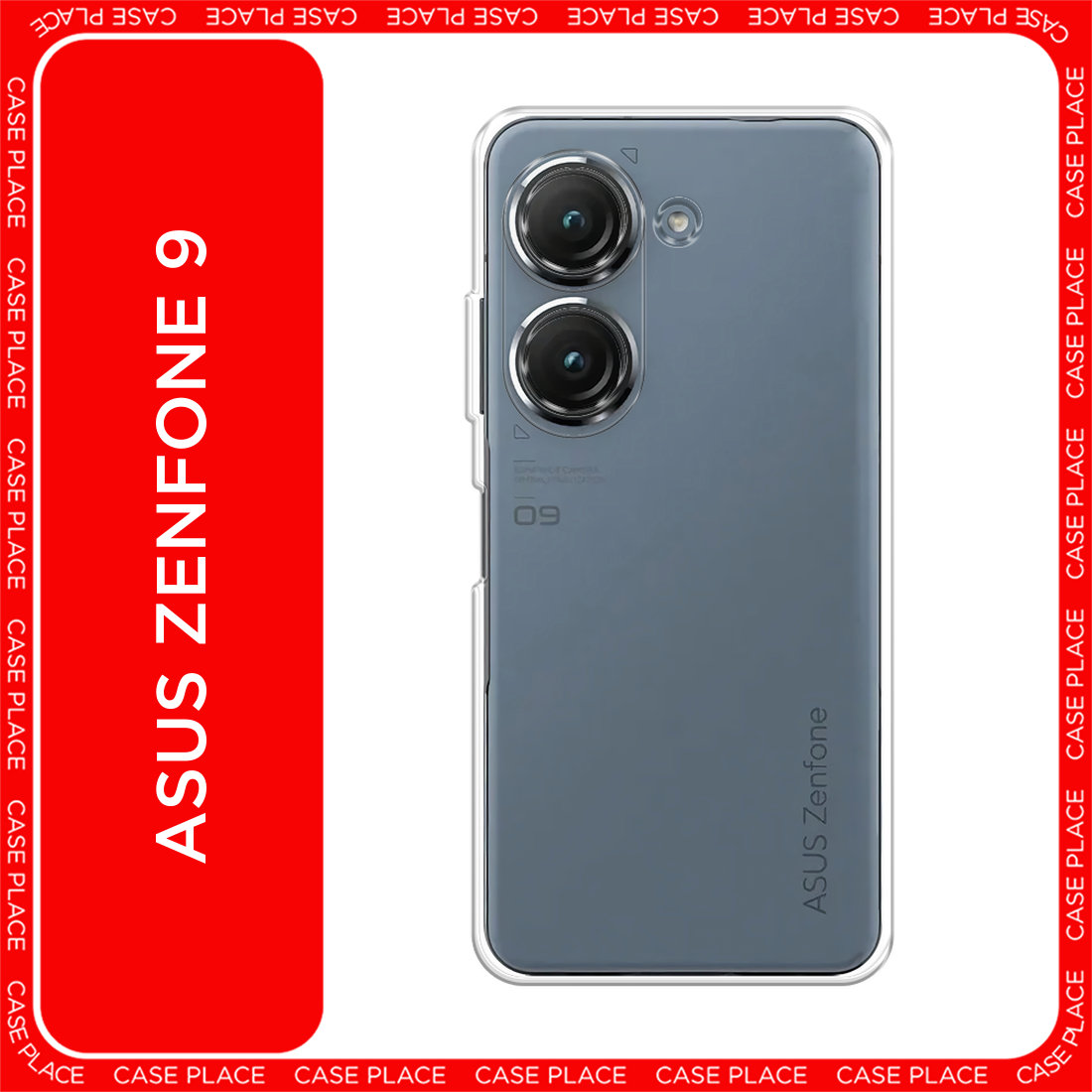 Чехол на Asus ZenFone 9/ZenFone 10 / Асус Зенфон 9/Зенфон 10 прозрачный