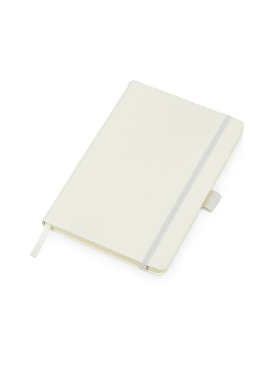Блокнот А5 в твердой обложке «Vision 2.0» soft-touch, цвет белый