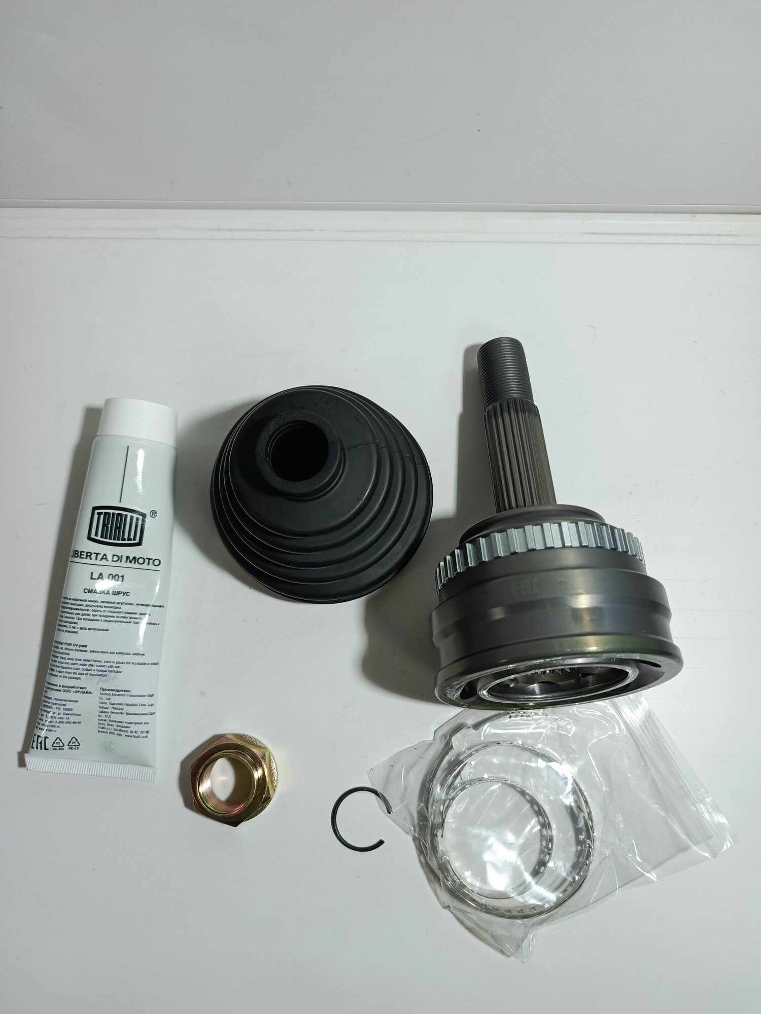 Шрус наружный (24 наружных, 23 внутренних шлица) TRIALLI Geely MK Cross [1.5 16V 5MT хетчбэк]