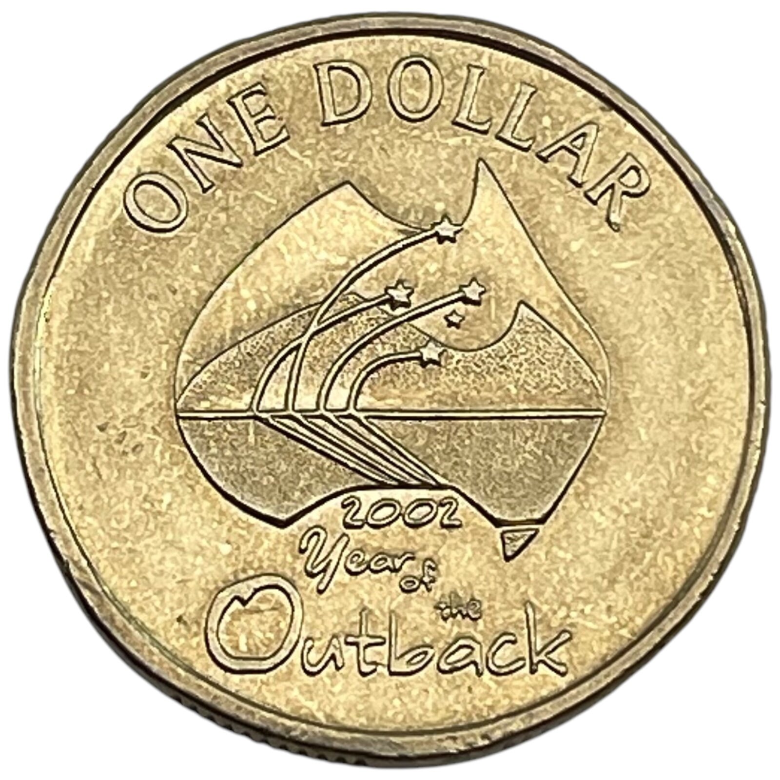 Австралия 1 доллар 2002 г. (Год отдаленных районов Австралии)