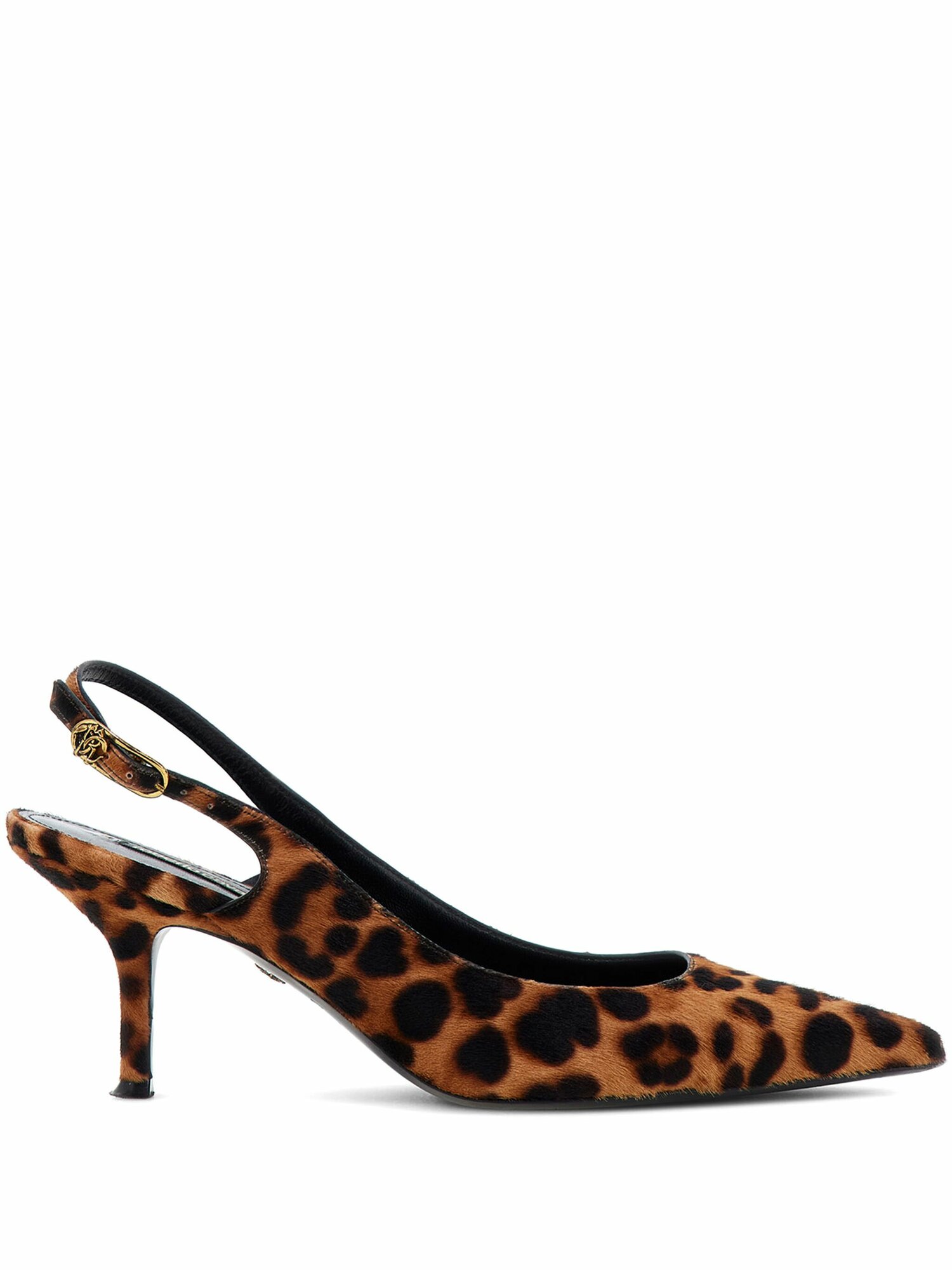 Туфли Leopard-print slingback pumps 