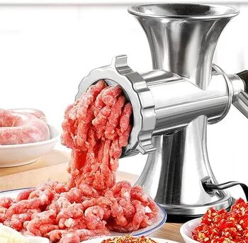 Механическая мясорубка Ручная Lesiega, настольное крепление с трубкой для наполнения колбас, сверхмощная колбасная машина и всех