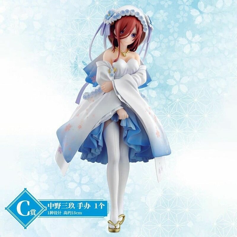 Экшн-фигурка аниме BANDAI Ichibansho The Quintessential Quintuplets Covenant of Happiness Ichika Nino Miku Yotsuba Itsuki Anime Doll Toys Figure