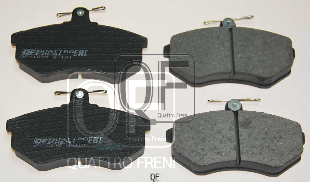 QUATTRO FRENI qf54500194 (357615115A / 357615115B / 357698151) колодки тормозные дисковые передние к-т