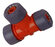 Соединитель для шланга, тройник Т-образный для шланга 1/2"-1/2"-1/2"