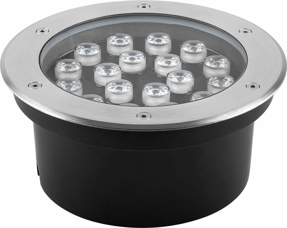 Светодиодный светильник тротуарный грунтовый Feron SP2707 18W 2700K 85-265V IP67 32134