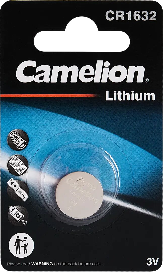 Батарейка литиевая Camelion CR1632-BP1 1 шт.