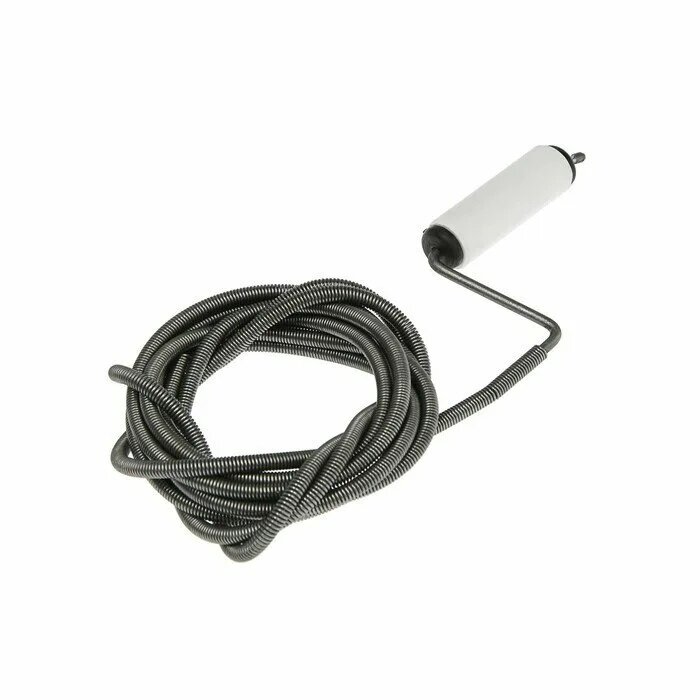 Сантех трос-ревизия для прочистки канализации с вращающейся ручкой 5 м d-6 TSVR-5-6