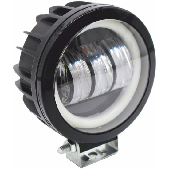 Фара светодиодная Вымпел WL-525 (неон. обод, ов, 3LED, 30W)