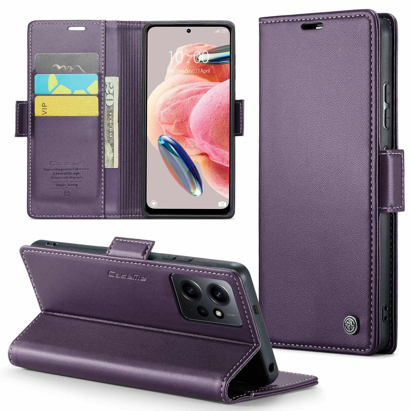 Чехол книжка для Xiaomi Redmi Note 12 (4G)/Сяоми Редми Ноут 12 (4Джи) кошелек Флип телефонов