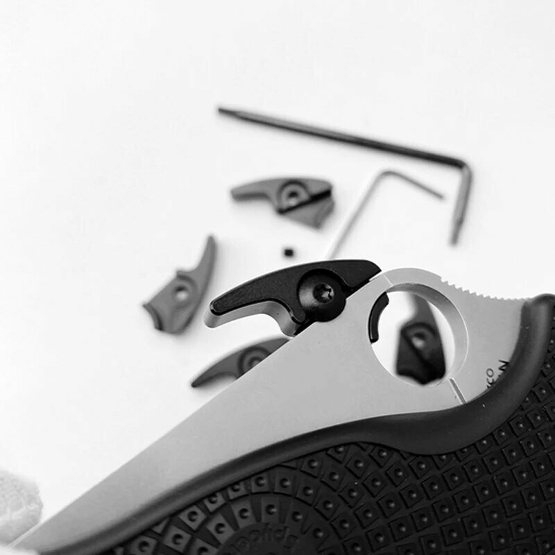 Гвоздики для большого пальца, гвоздики для большого пальца из алюминиевого сплава для Spyderco формиформирования 2/Para 3/Para 3, легкие гвоздики для большого пальца, маленькая винтовая отвертка