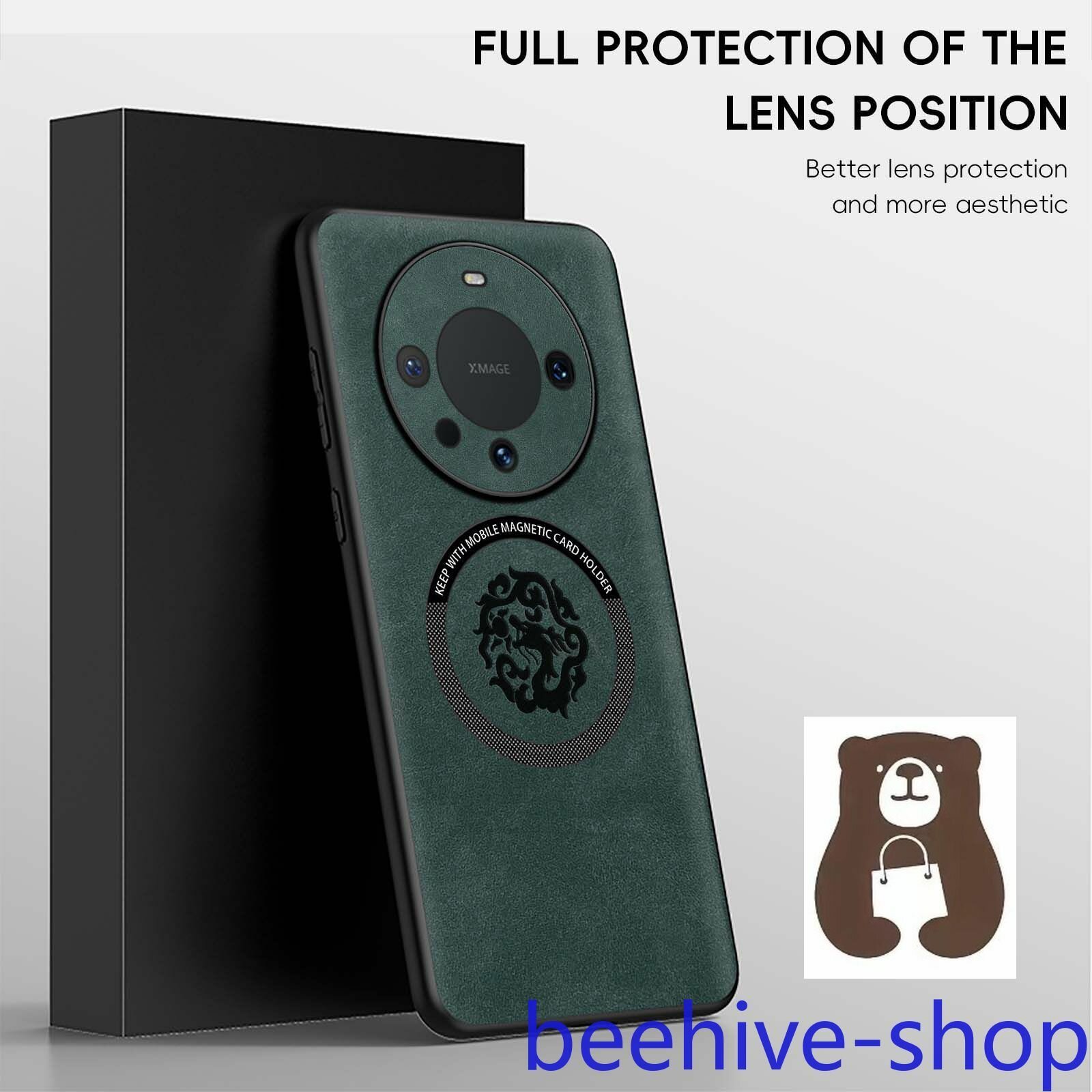 Чехол на Huawei Mate 60 Pro/ Mate 60 Pro+ (Хуавей Мате 60 Про, Мате 60 Пр Плюс) , Высококачественная кожа/Корпус телефона Huawei Mate 60 Pro/ Mate 60 Pro+