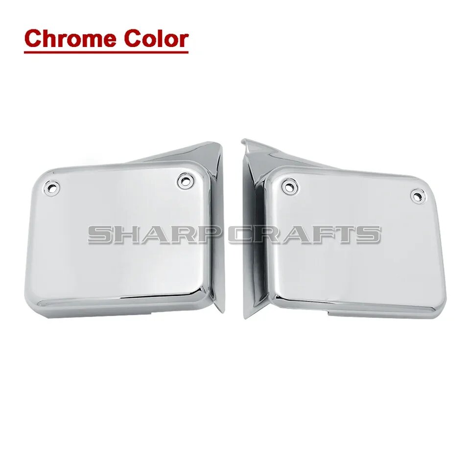 Аксессуары для мотоциклов, боковые обтекатели аккумулятора, чехлы для Honda Shadow Spirit VT750 DC Black Widow 2000-2007, защита рамы панели Chrome