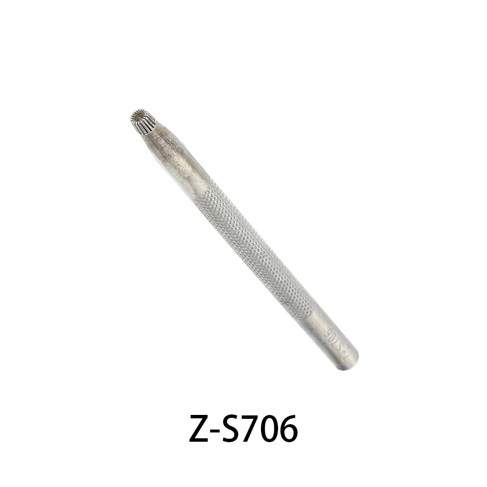 Штамп для тиснения кожи Z-S706, серебристый