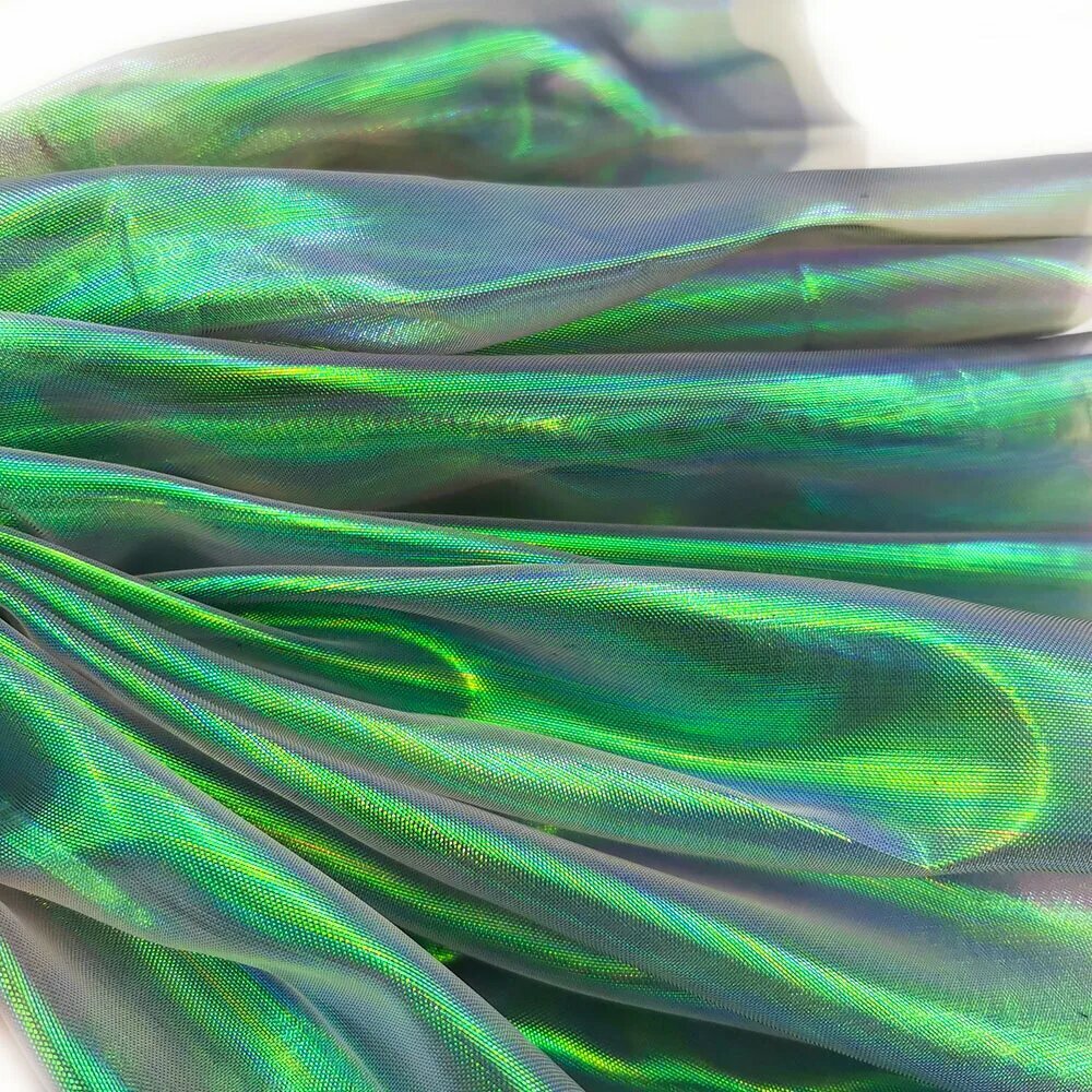 Голографическая шифоновая ткань Findohope