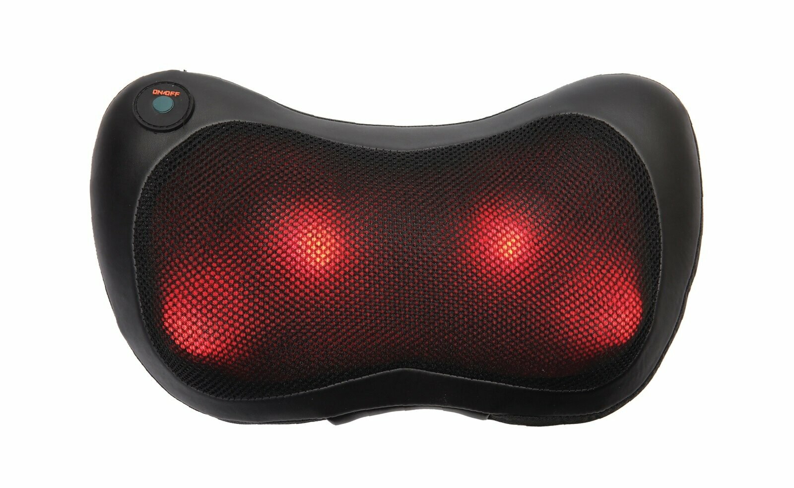 Подушка-массажер Proff с функцией подогрева универсальная черная