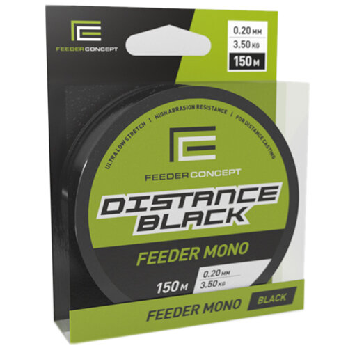 Леска Монофильная Feeder Concept Distance Black 150/030