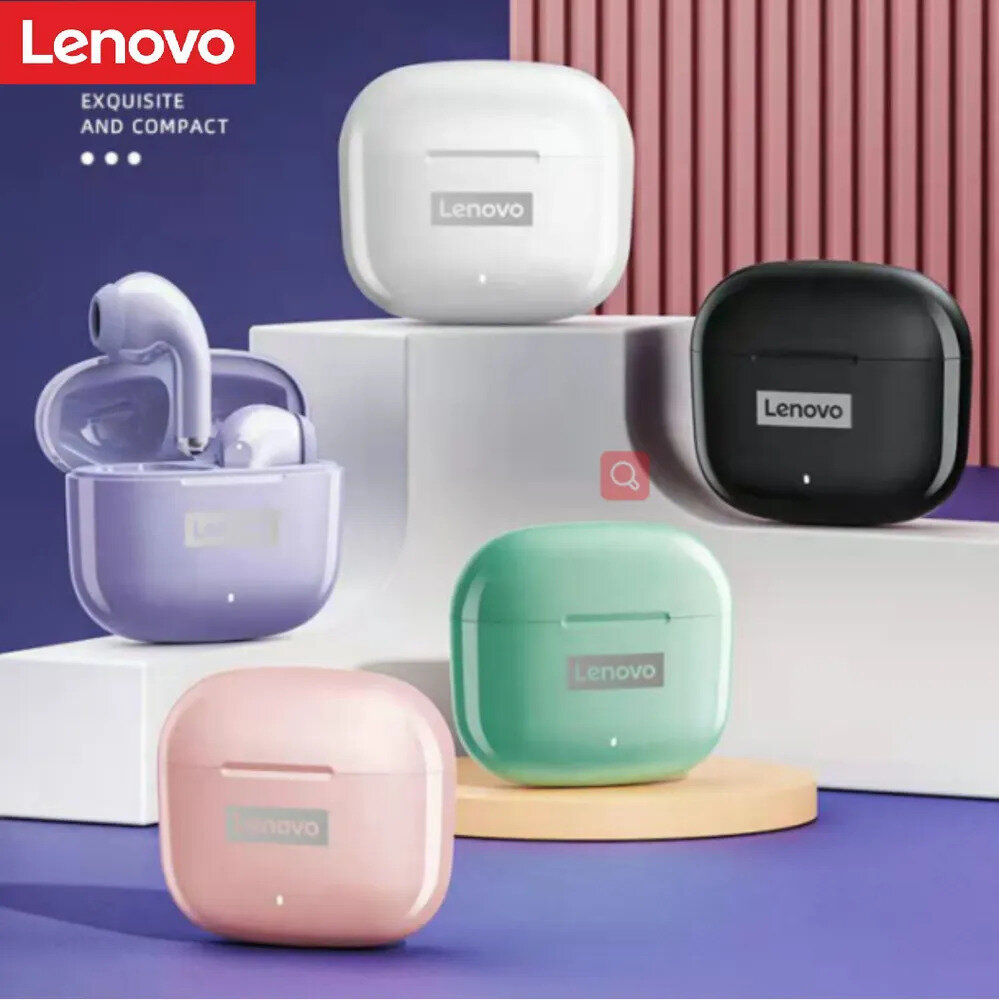 Беспроводные наушники Lenovo thinkplus LP40 Pro, TWS, черные