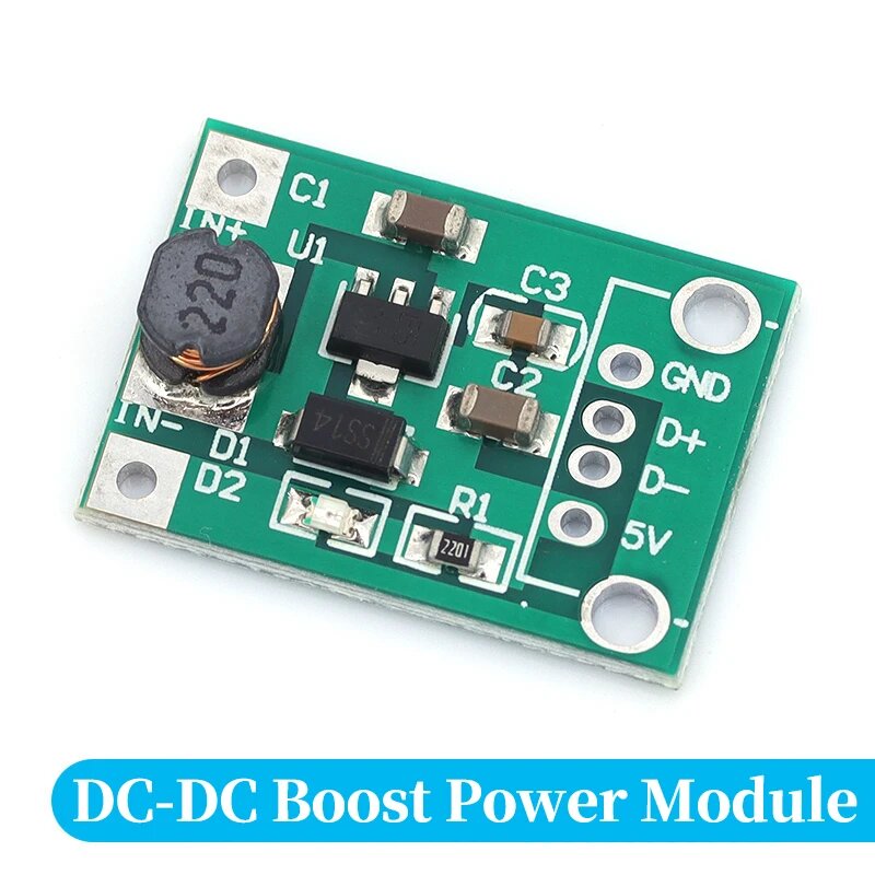 DC-DC Boost Power Module, Color: Without USB