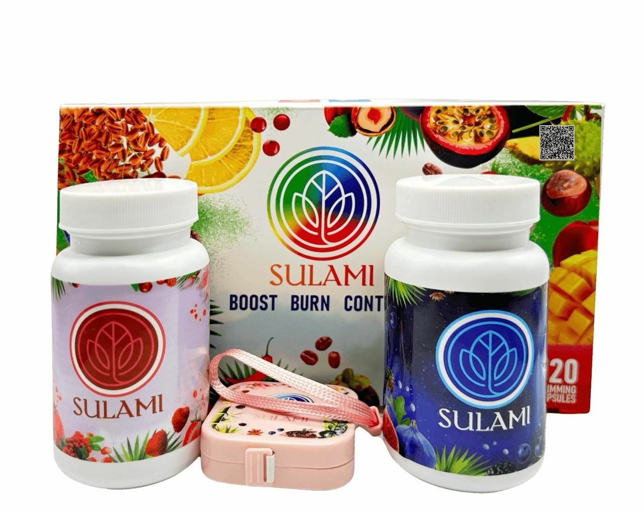 Таблетки для похудения Sulаmi - эффективный жиросжигатель, капсулы день и ночь 120 шт