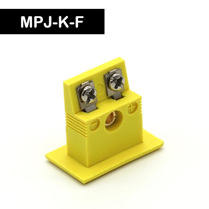Миниатюрные разъемы для термопары K/T/J/E из нейлона MPJ-K-F